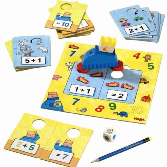 Haba | Toys | Haba Rechenkonig Arithmetic King Math Game Flash Cards ...